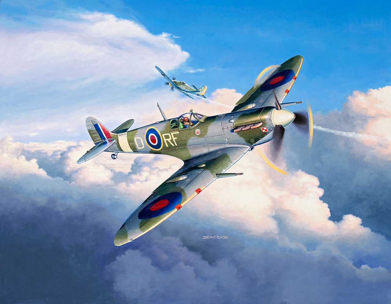 1:72 Supermarine Spitfire Mk.Vb (Model Set)