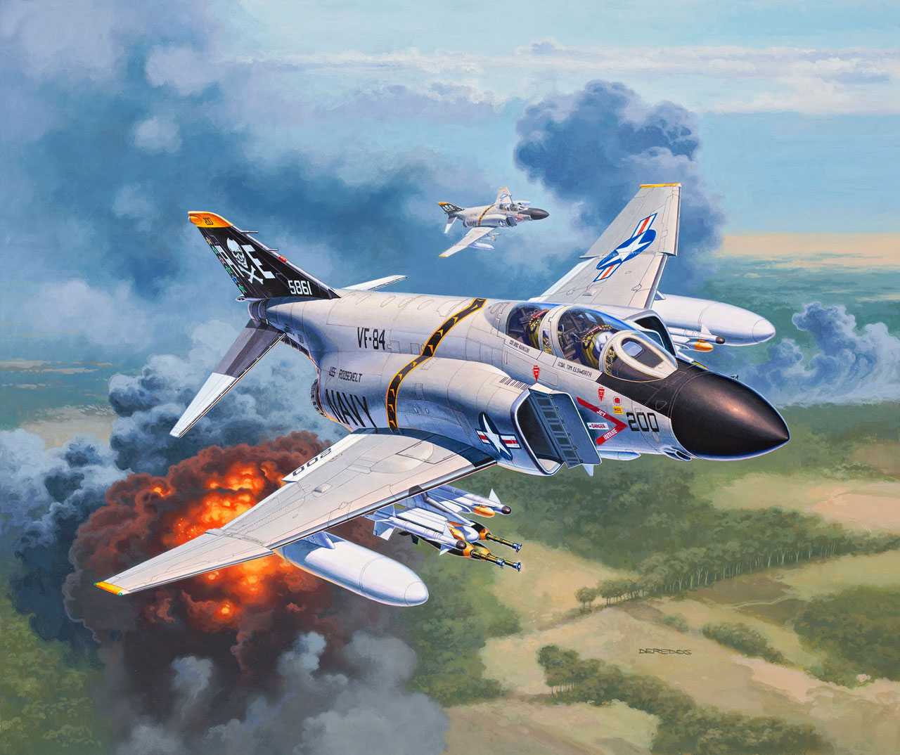 1 72 F 4j Phantom Ii Model Set