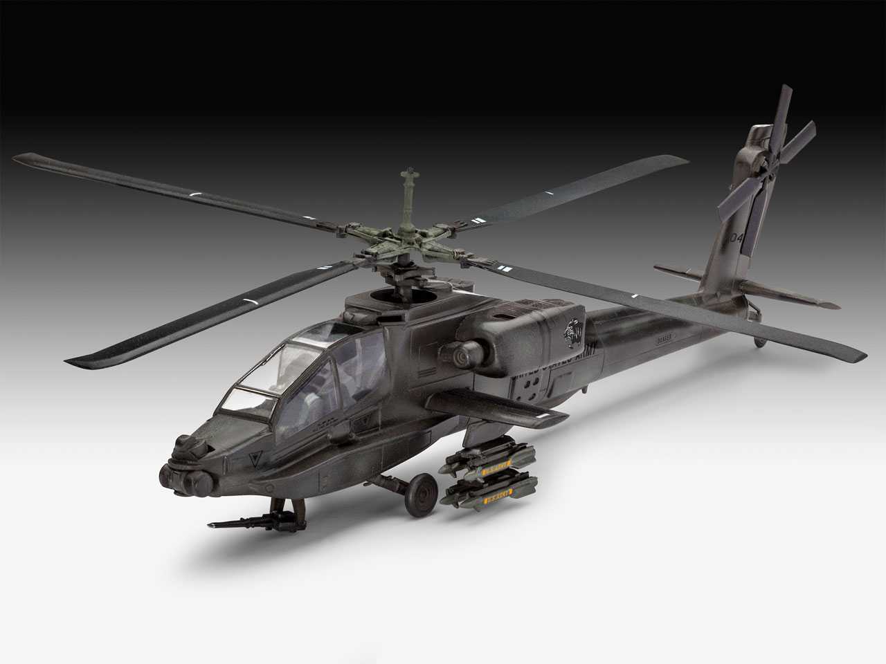 1:100 AH-64A Apache (Model Set)