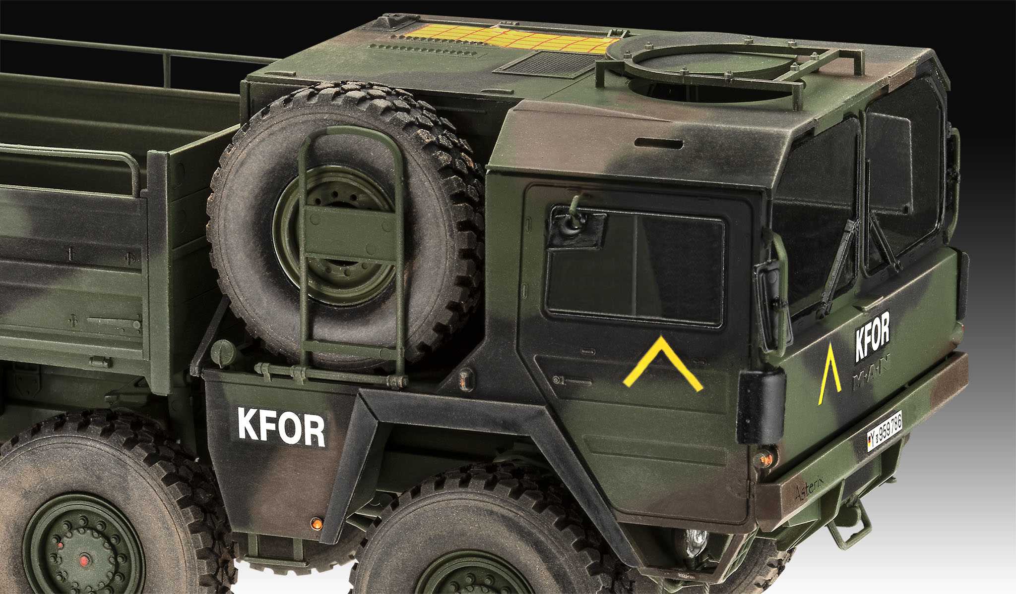 MAN 10t milgl 8x8 Truck (Revell 1:35) | Plastikové modely.cz