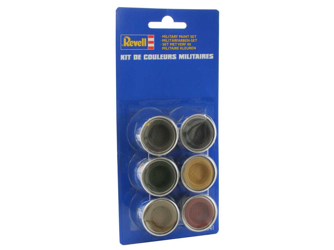 Sada barev Email Color 32341 - Military (6 x 14ml) Revell Sada barev Email Color 32341 - Military (6 x 14ml) Revell